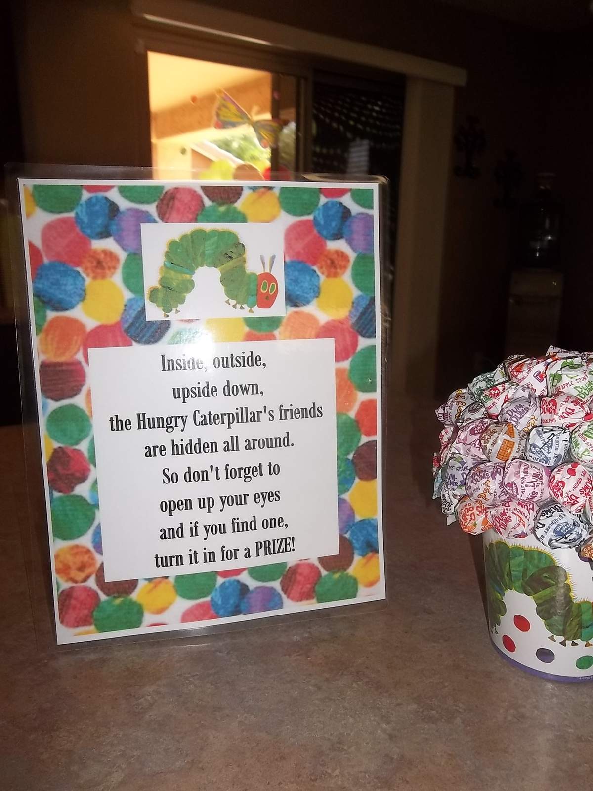 The Very Hungry Caterpillar, by Eric Carle Birthday Party Ideas | Photo ...