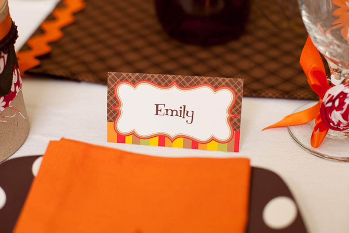 Thanksgiving/Fall Party Ideas | Photo 6 of 20 | Catch My Party