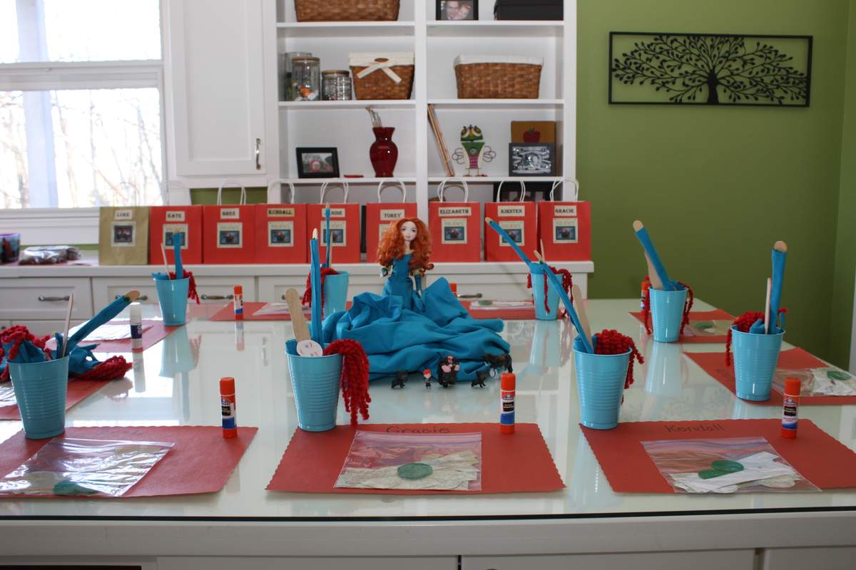Brave/ Merida Birthday Party Ideas | Photo 12 of 12 | Catch My Party