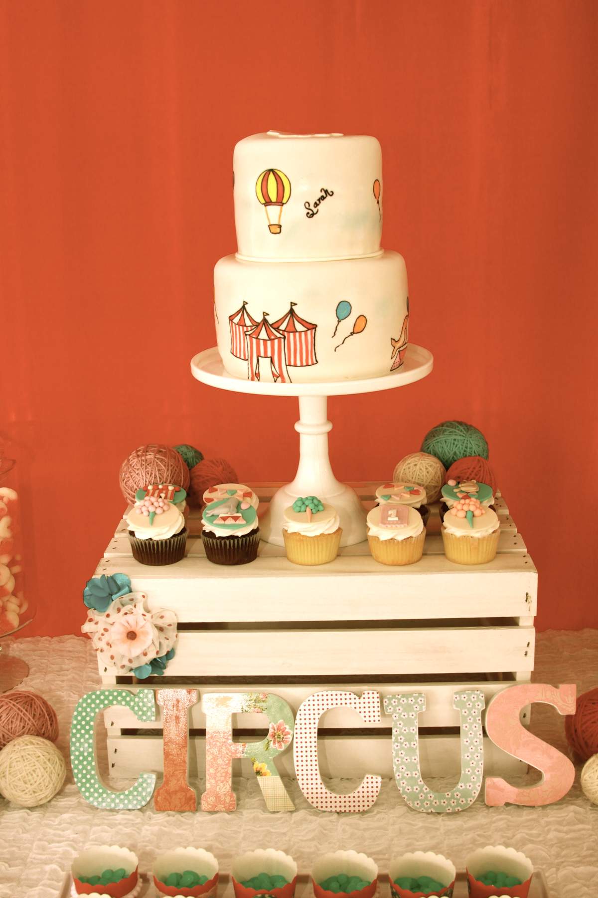 Vintage Circus Birthday Party Ideas | Photo 2 of 58 | Catch My Party