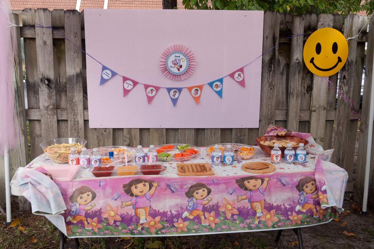 Dora the Explorer Birthday Party Ideas | Photo 6 of 33 | Catch My Party