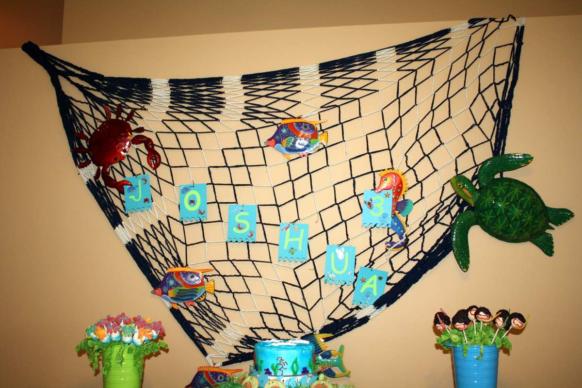 Diver's Birthday Party Ideas | Photo 21 of 41 | Catch My Party