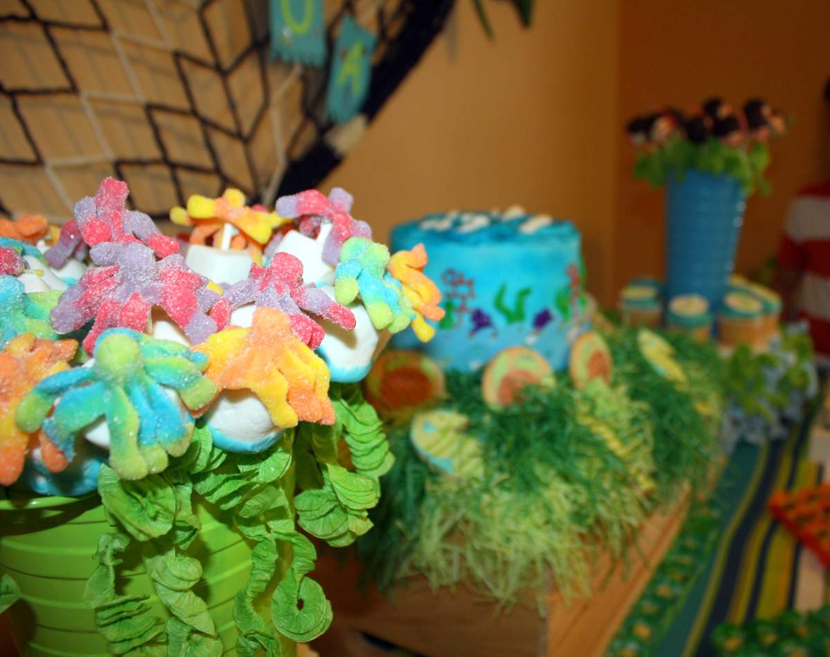 Diver's Birthday Party Ideas | Photo 16 of 41 | Catch My Party