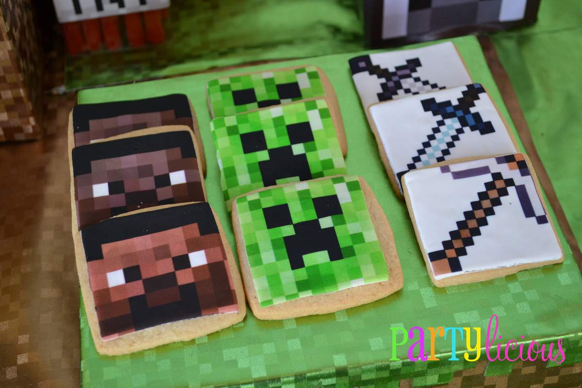 Minecraft Birthday Party Birthday Party Ideas | Photo 16 of 31 | Catch ...