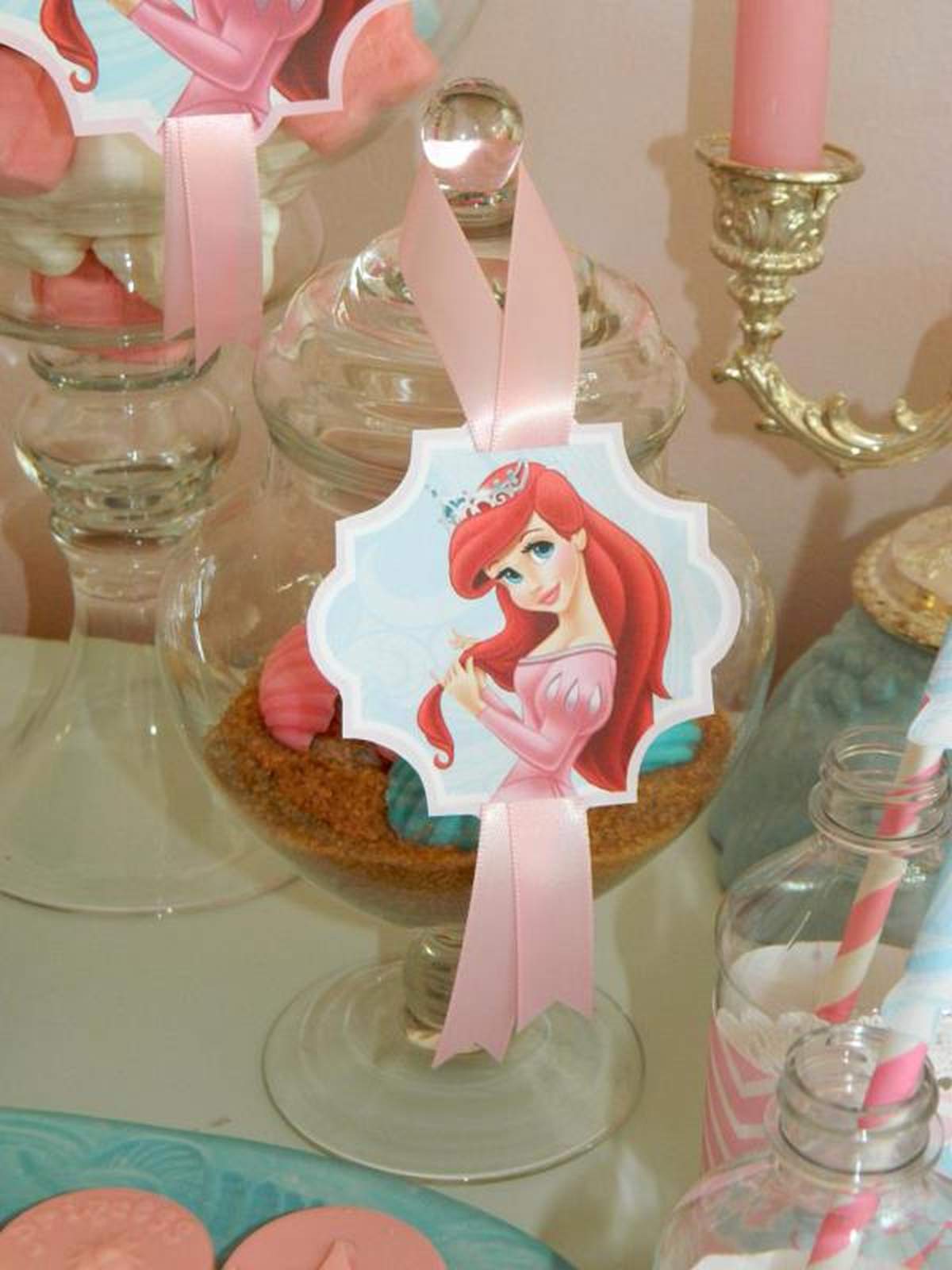 Royal Princess Ariel Birthday Party Ideas | Photo 2 of 19 | Catch My Party