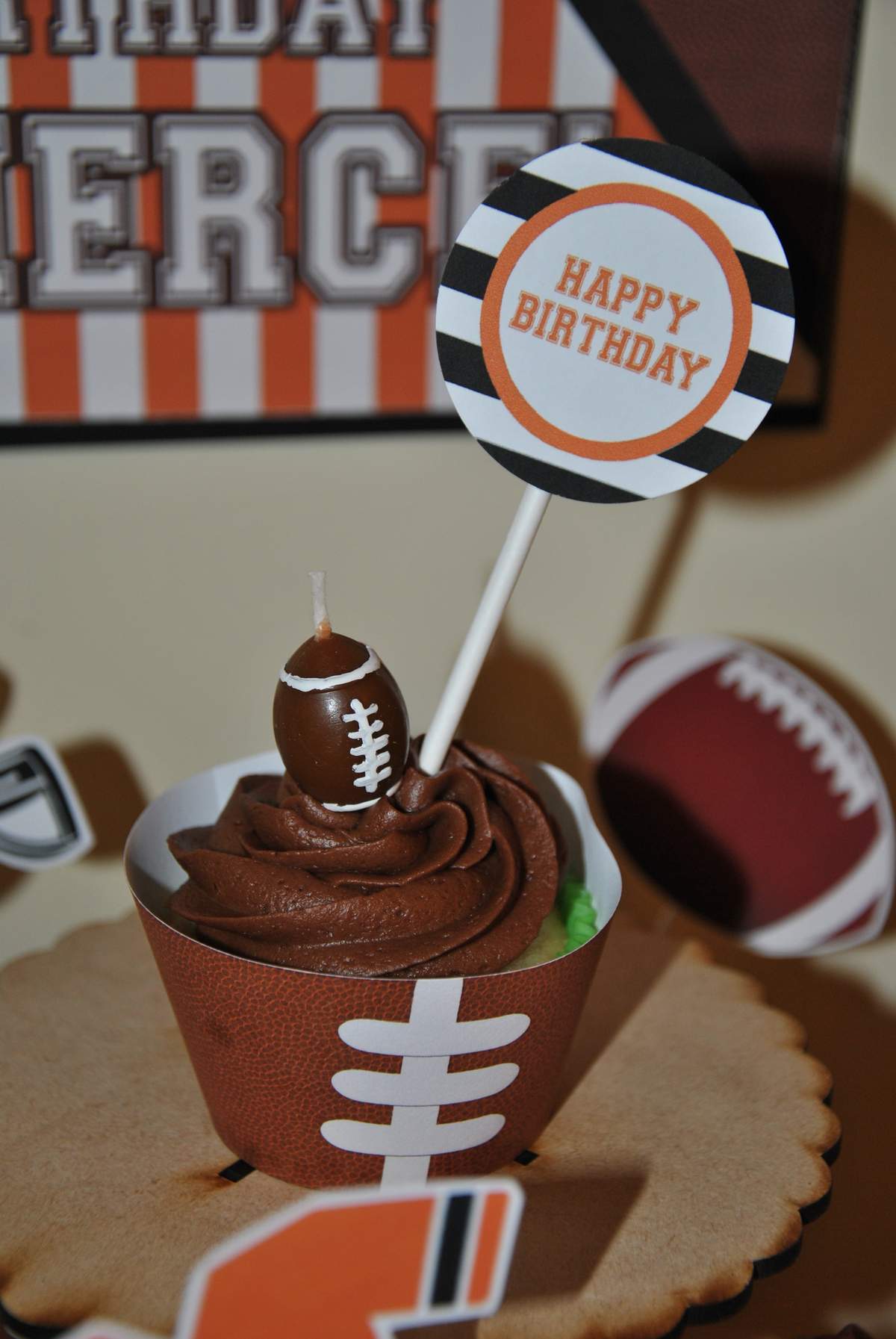Football Birthday Party Ideas | Photo 2 of 12 | Catch My Party