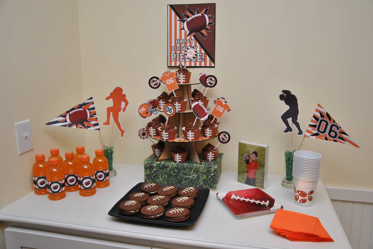 Football Birthday Party Ideas | Photo 5 of 12 | Catch My Party