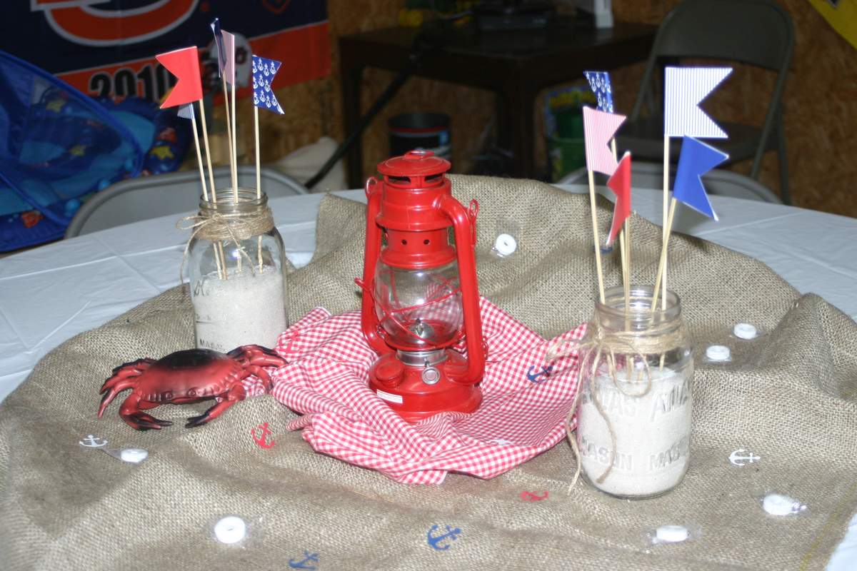 'Ahoy Sailor' Nautical Party Birthday Party Ideas | Photo 2 of 19 ...