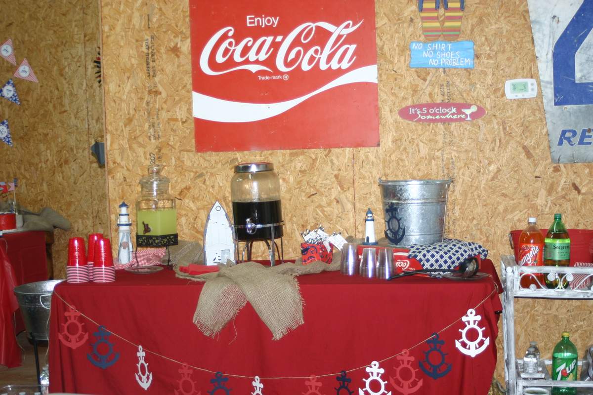 'Ahoy Sailor' Nautical Party Birthday Party Ideas | Photo 1 of 19 ...