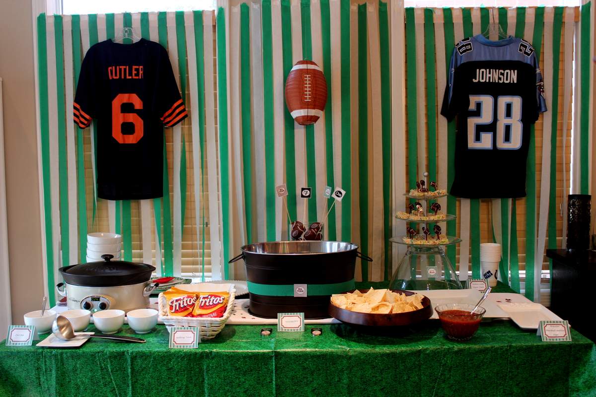 Football Party Party Ideas | Photo 2 of 14 | Catch My Party