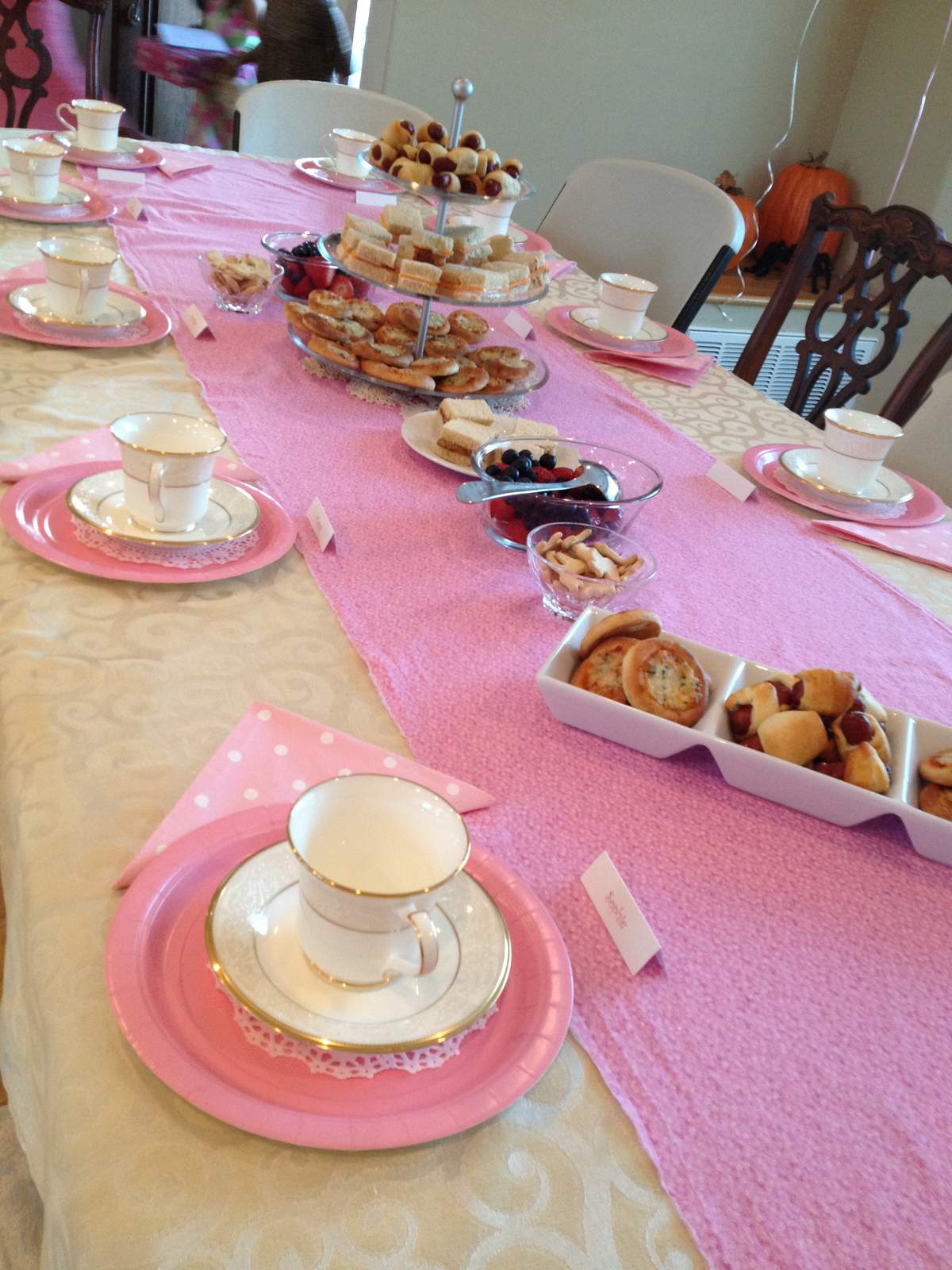 American Girl Tea Party Birthday Party Ideas | Photo 14 of 16 | Catch ...