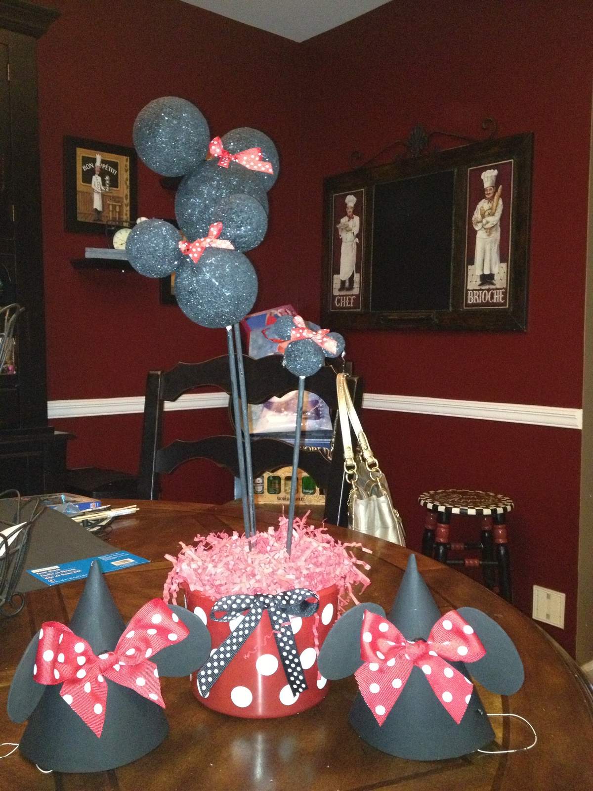 Minnie Mouse Polka dots Birthday Party Ideas | Photo 5 of 10 | Catch My Party