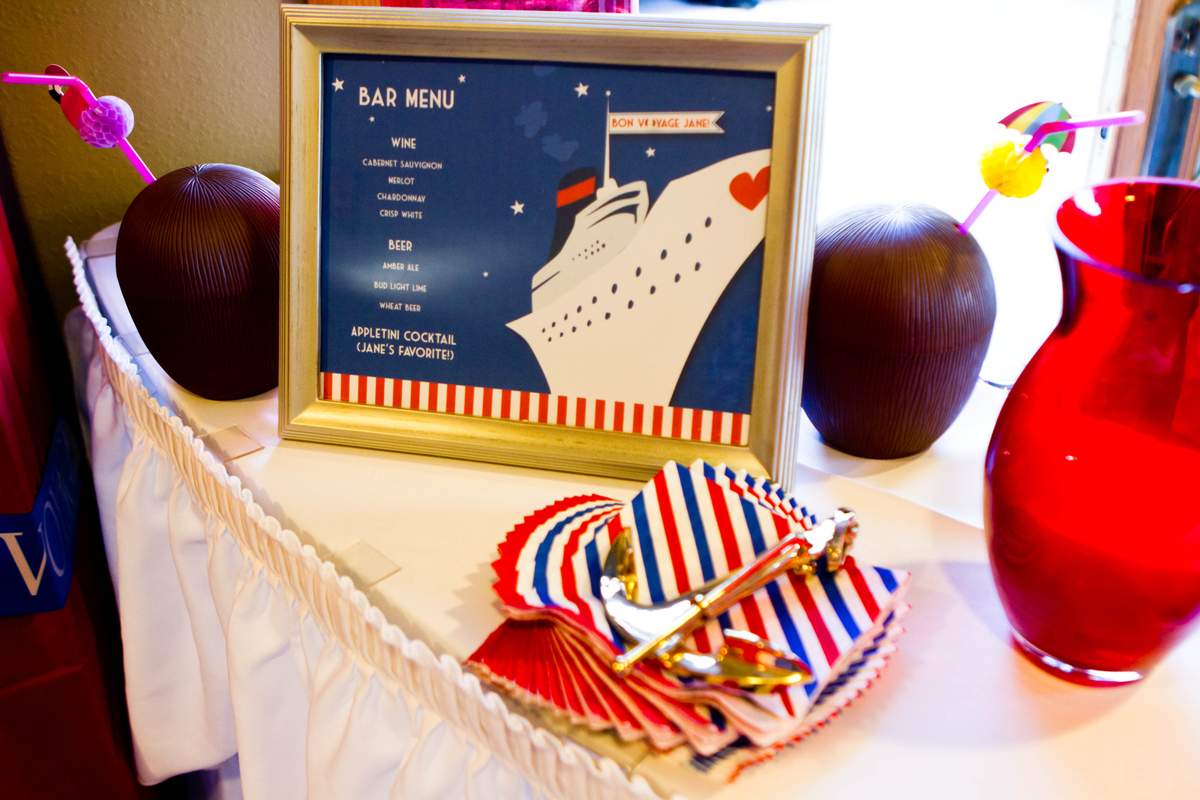 Nautical/Cruise Ship, The Love Boat Farewell Party Party Ideas | Photo ...
