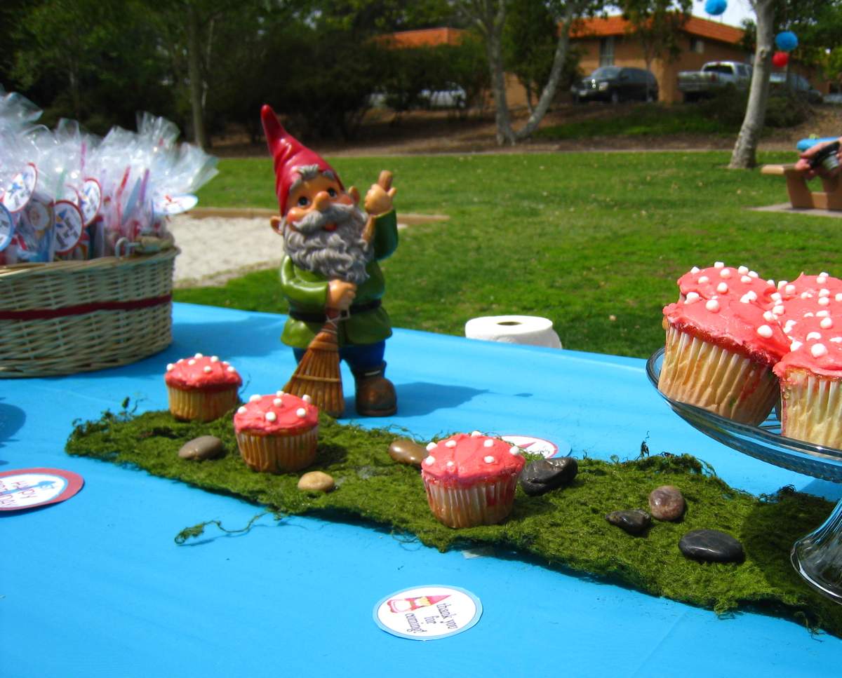 Gnomes and Toadstools Birthday Party Ideas | Photo 1 of 38 | Catch My Party
