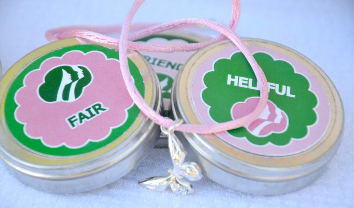 Pink and green Girl Scouts Party Ideas | Photo 5 of 24 | Catch My Party