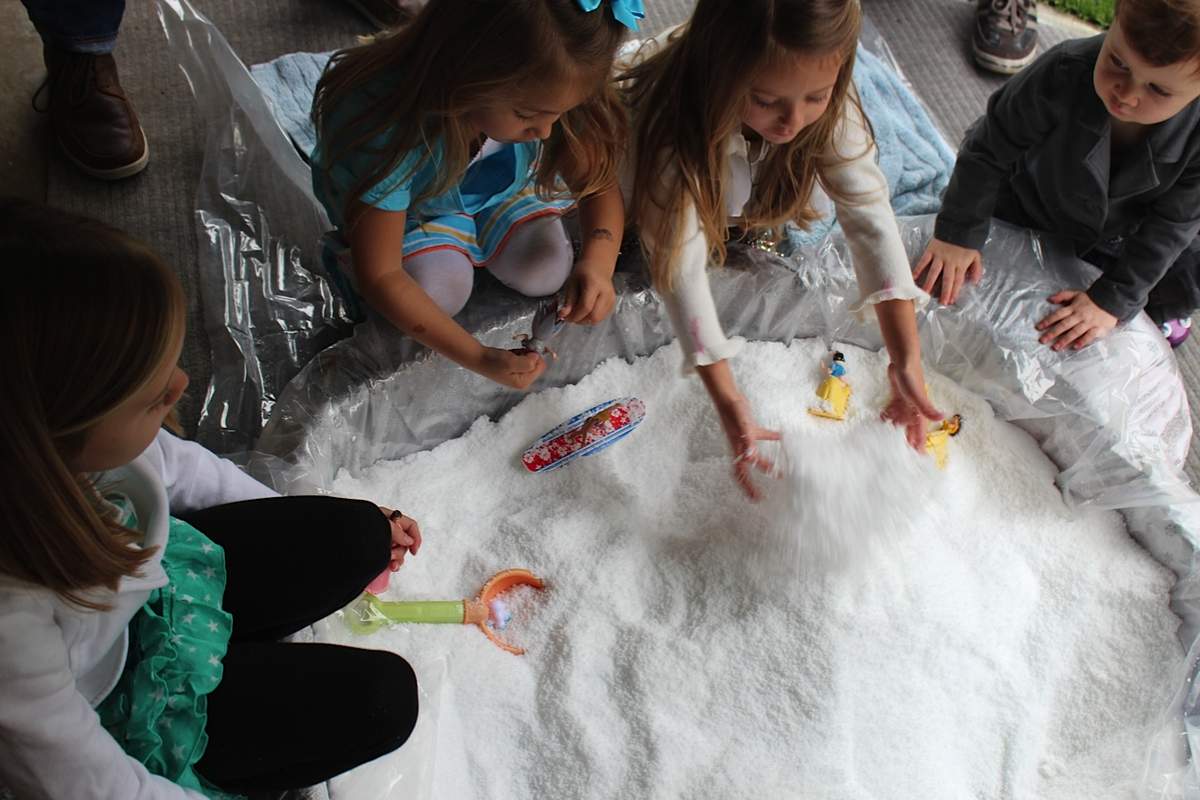 Winter Wonderland Snowflake Birthday Party Ideas | Photo 1 of 35 ...