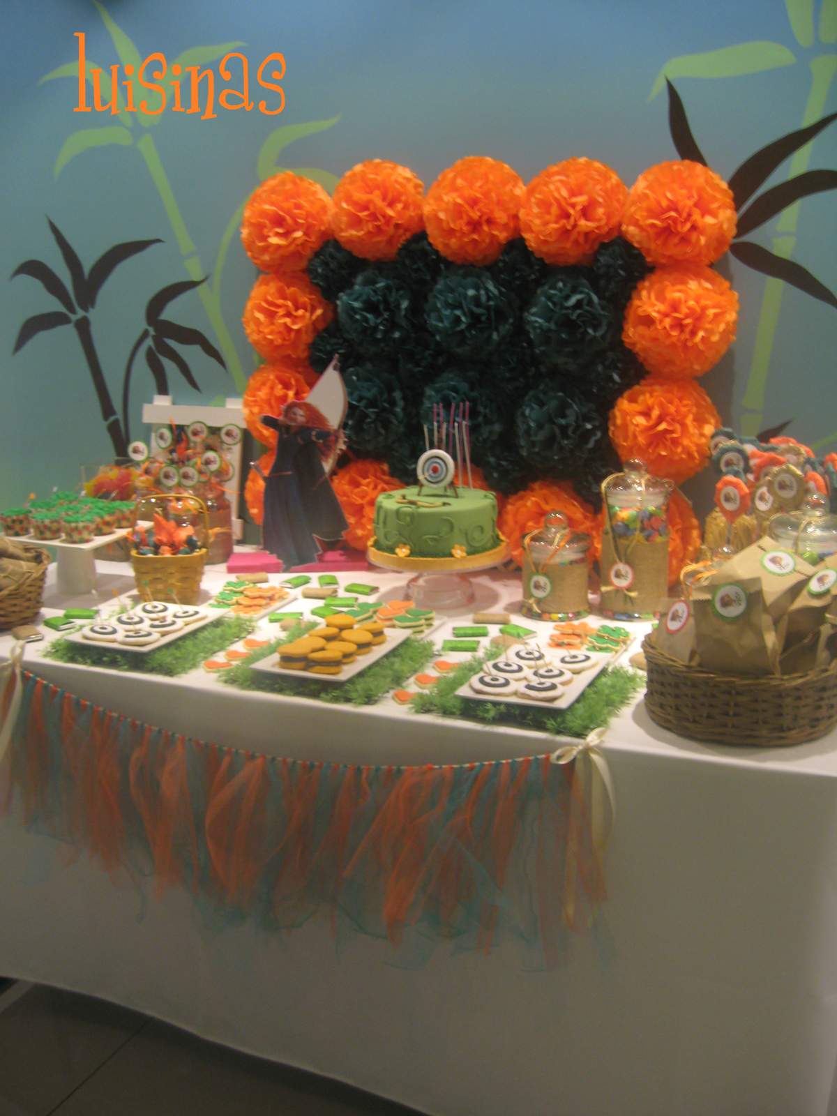 Brave/ Merida Birthday Party Ideas | Photo 22 of 28 | Catch My Party