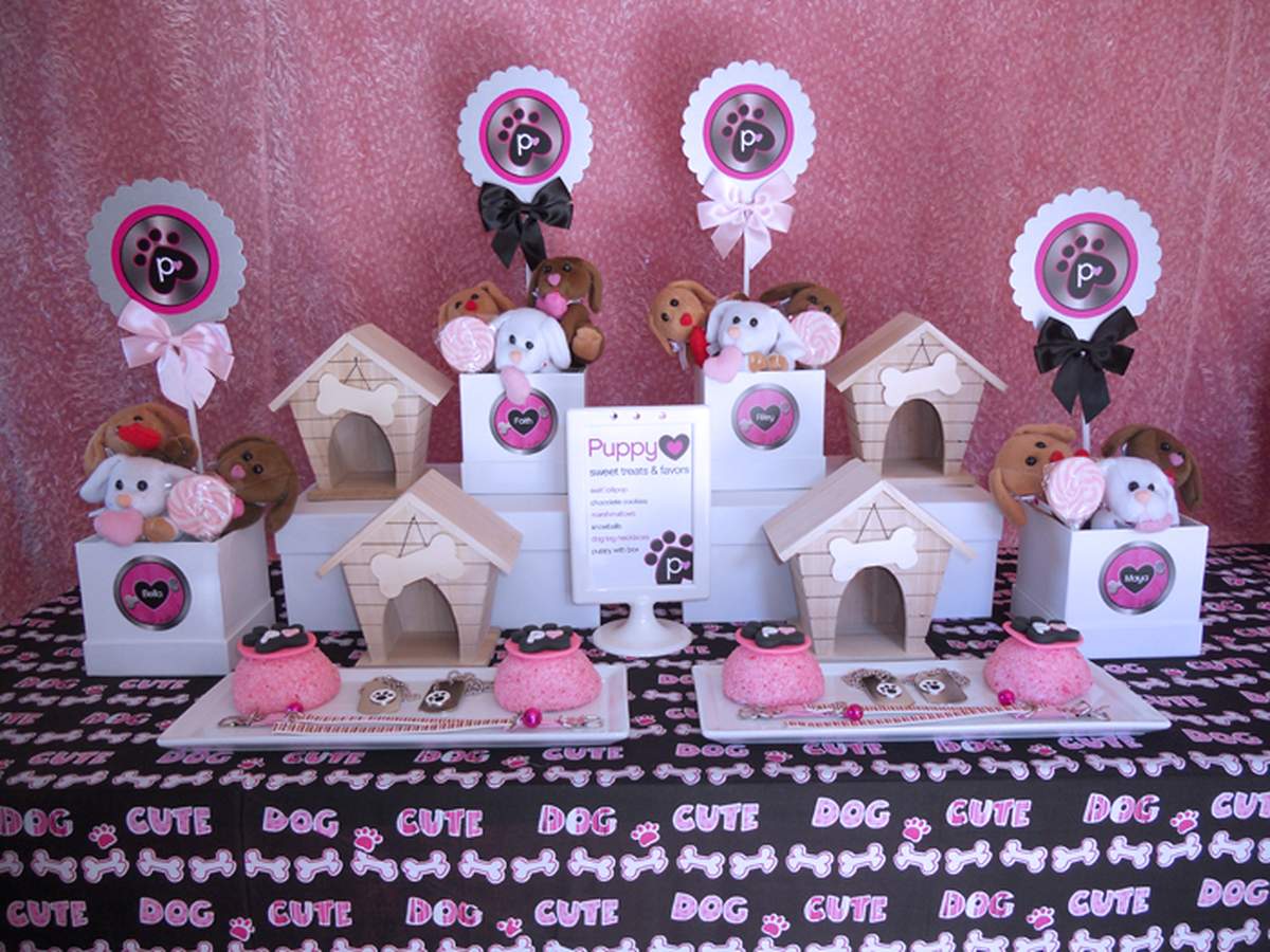 Puppy Love Valentine's Day Valentine's Day Party Ideas | Photo 10 of 20 ...