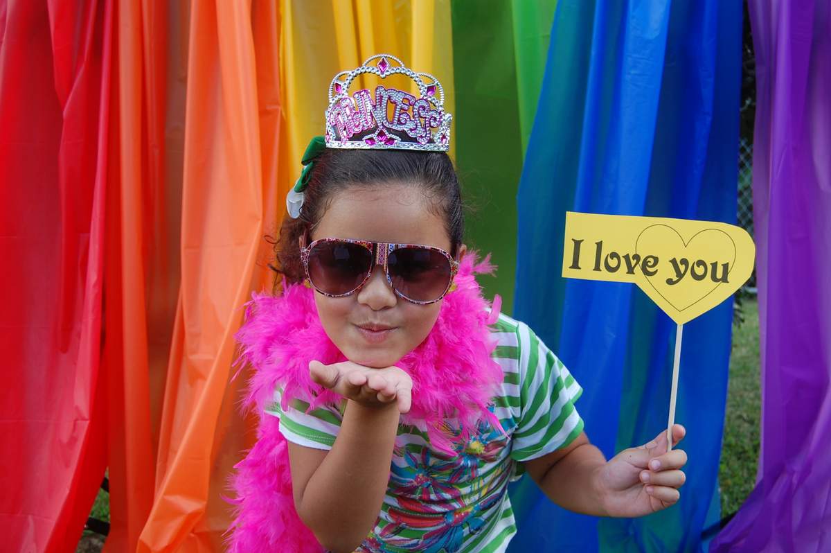 rainbow, colors Birthday Party Ideas | Photo 21 of 33 | Catch My Party