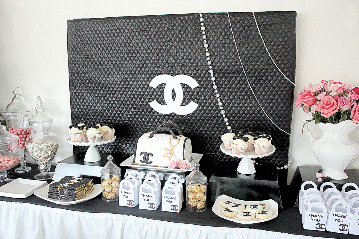 Coco Chanel Birthday Party Ideas | Photo 1 of 20 | Catch My Party