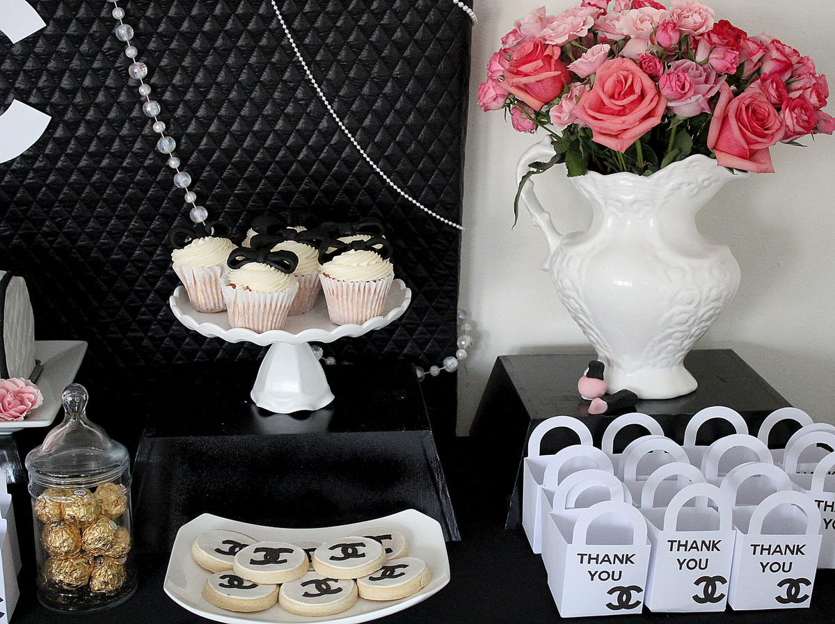 Coco Chanel Birthday Party Ideas | Photo 1 of 20 | Catch My Party