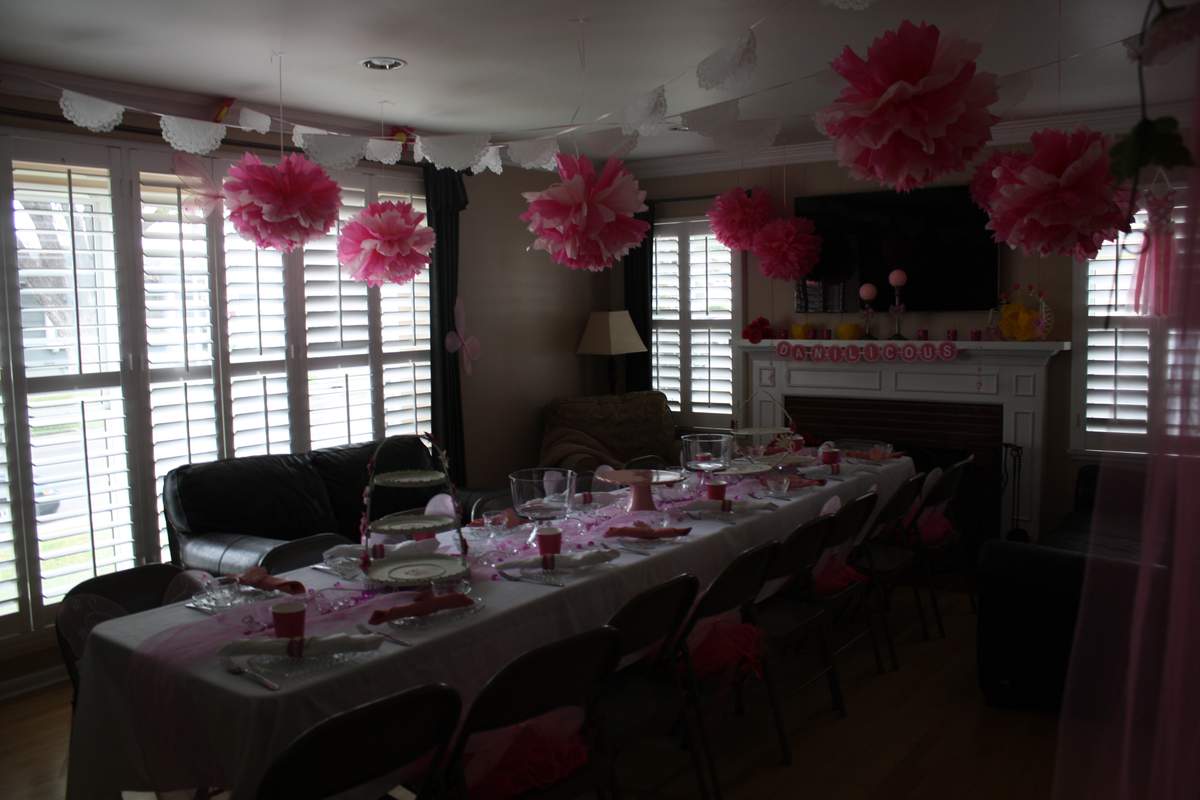 pink Tea Party Birthday Party Ideas | Photo 51 of 58 | Catch My Party