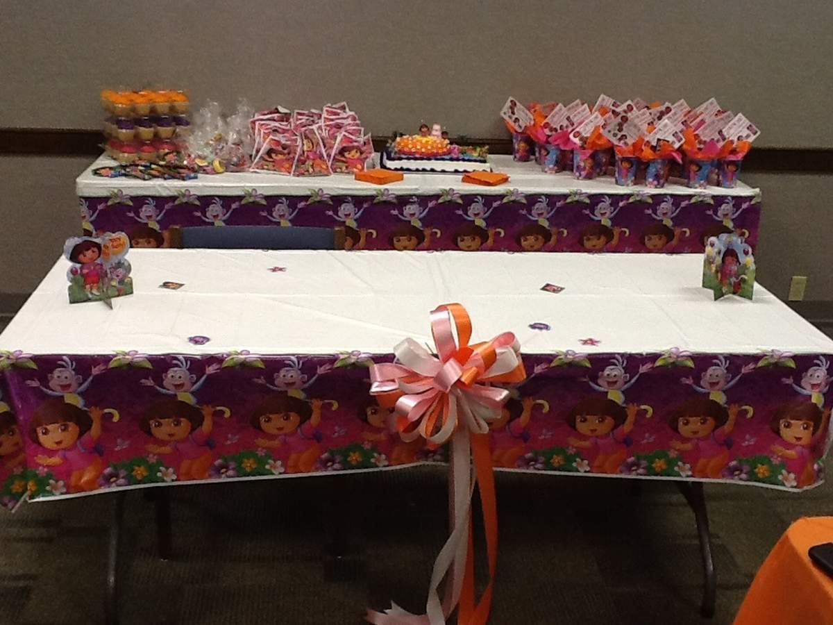 Dora Themed Party Birthday Party Ideas | Photo 5 of 13 | Catch My Party