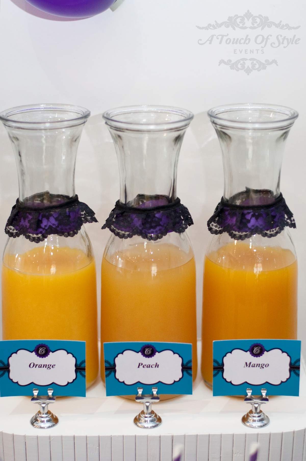 Purple and Teal Birthday Party Ideas | Photo 5 of 23 | Catch My Party