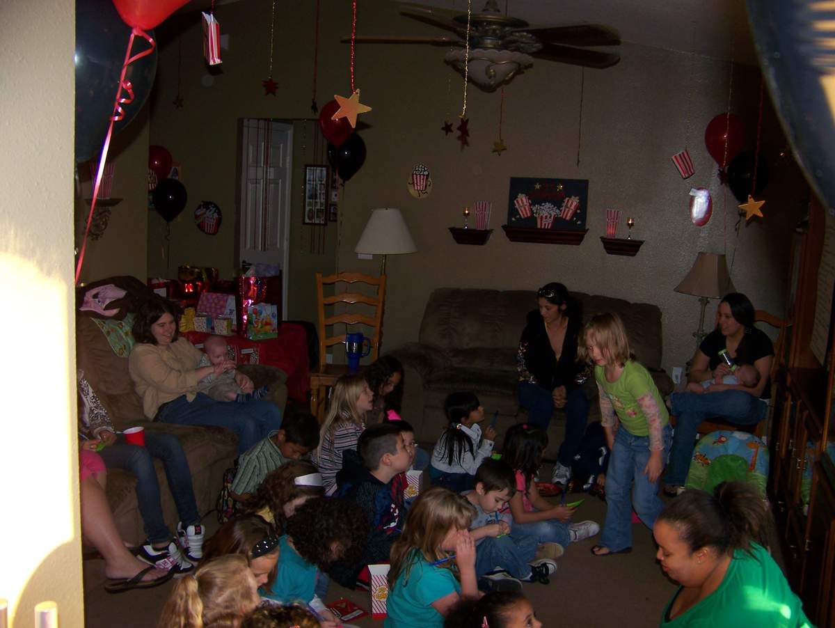 Movie Theater Birthday Party Ideas | Photo 1 of 17 | Catch My Party