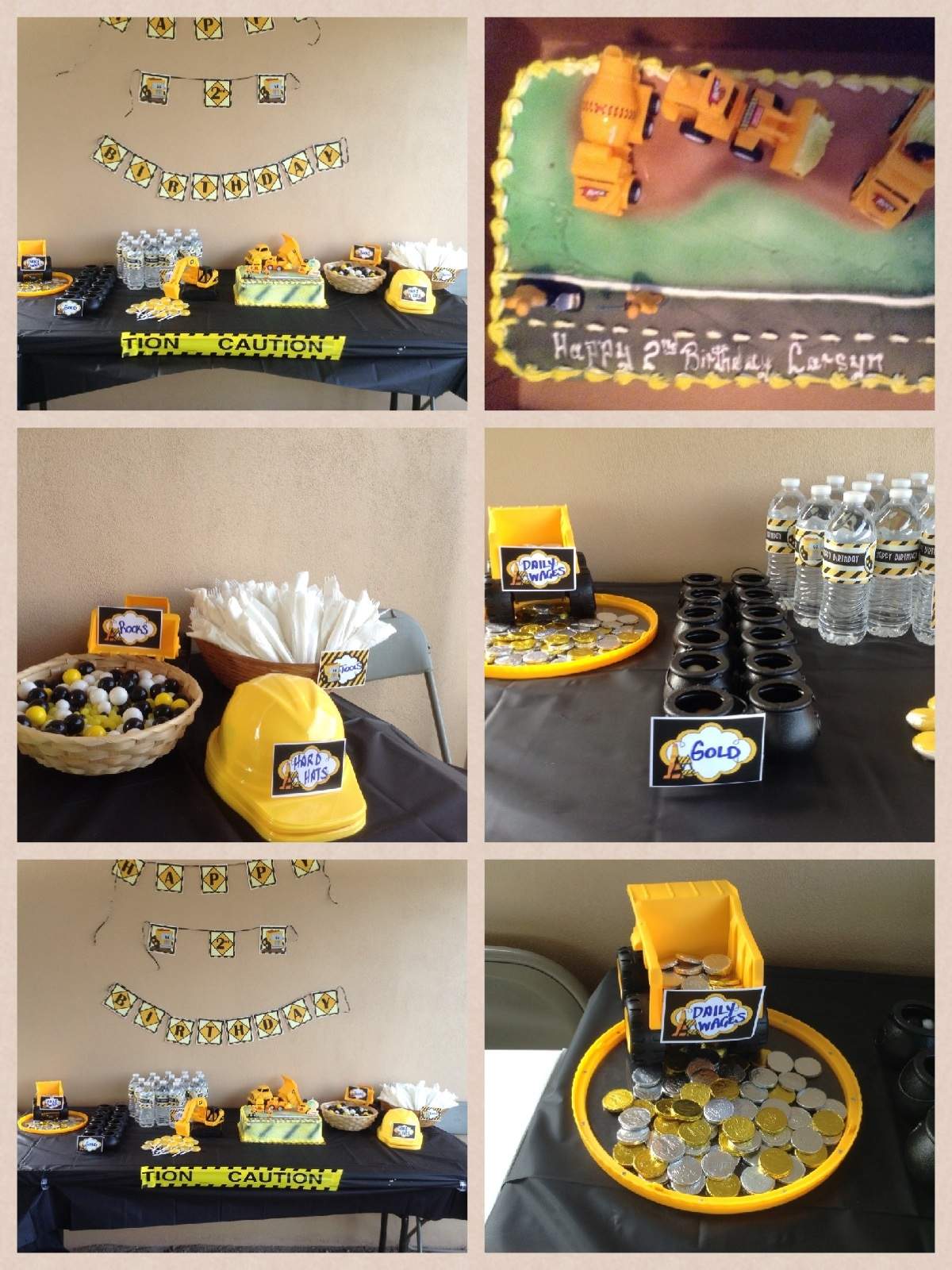 Under Construction Birthday Party Ideas | Photo 13 of 29 | Catch My Party