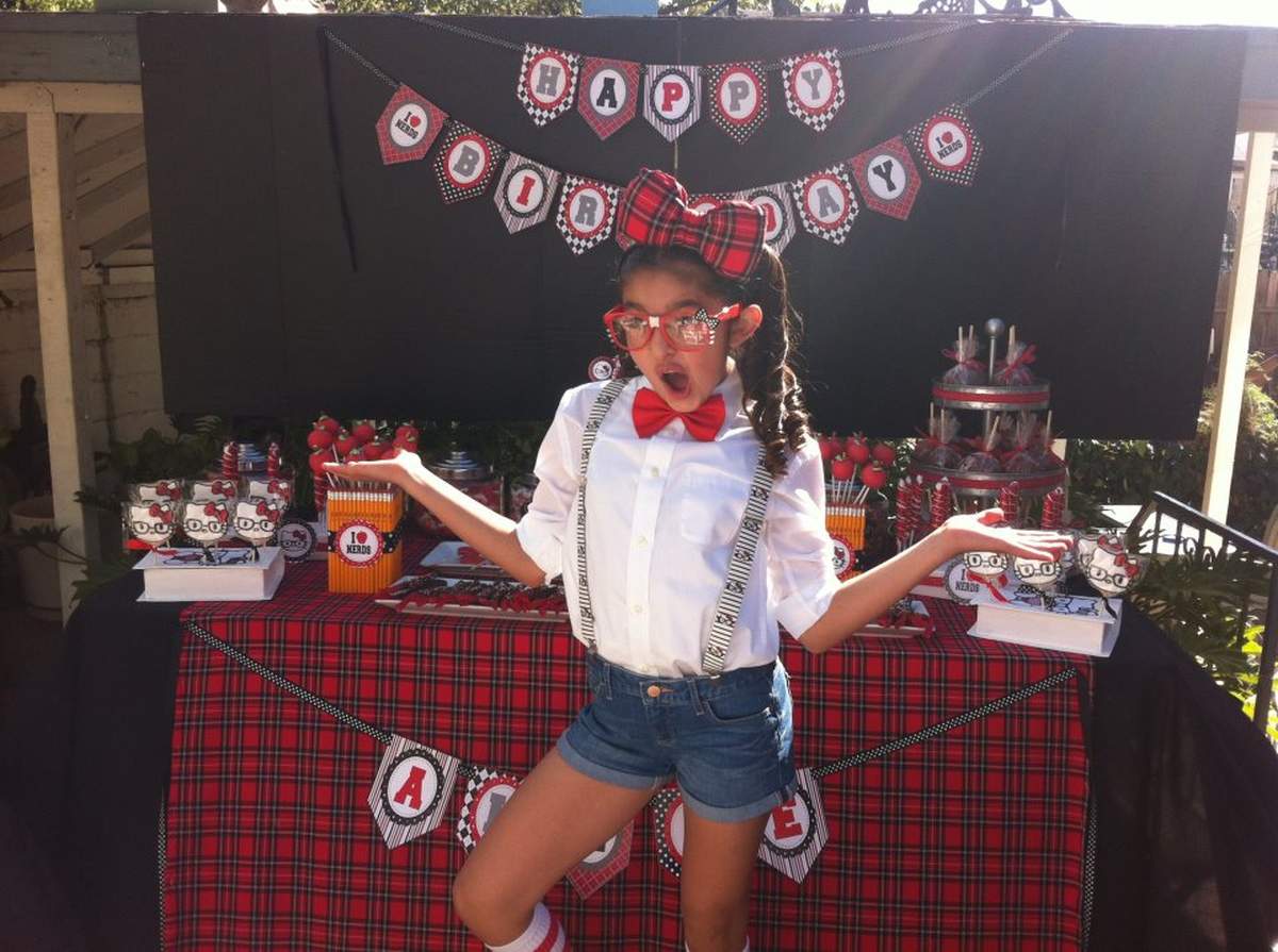 Nerd Hello Kitty Birthday Party Ideas | Photo 2 of 28 | Catch My Party