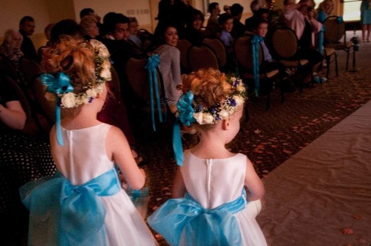Aqua Blue and White-Hydrangeas Wedding Party Ideas | Photo 20 of 24 ...