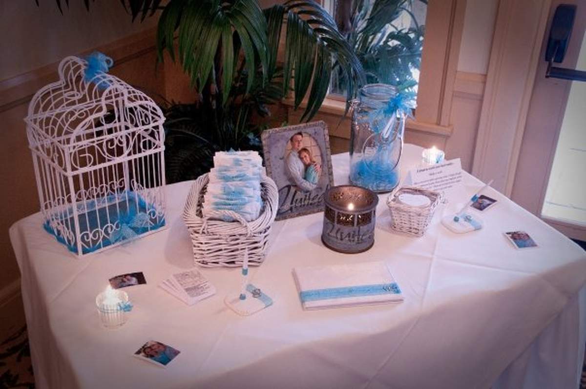 Aqua Blue and White-Hydrangeas Wedding Party Ideas | Photo 20 of 24 ...