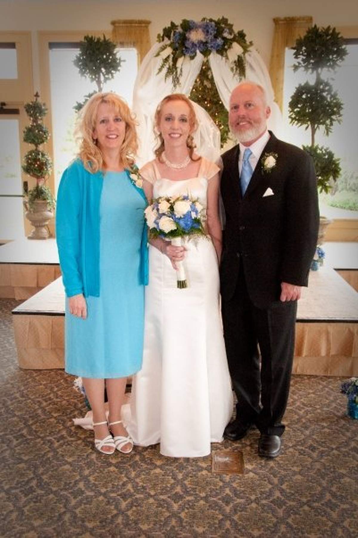 Aqua Blue and White-Hydrangeas Wedding Party Ideas | Photo 20 of 24 ...