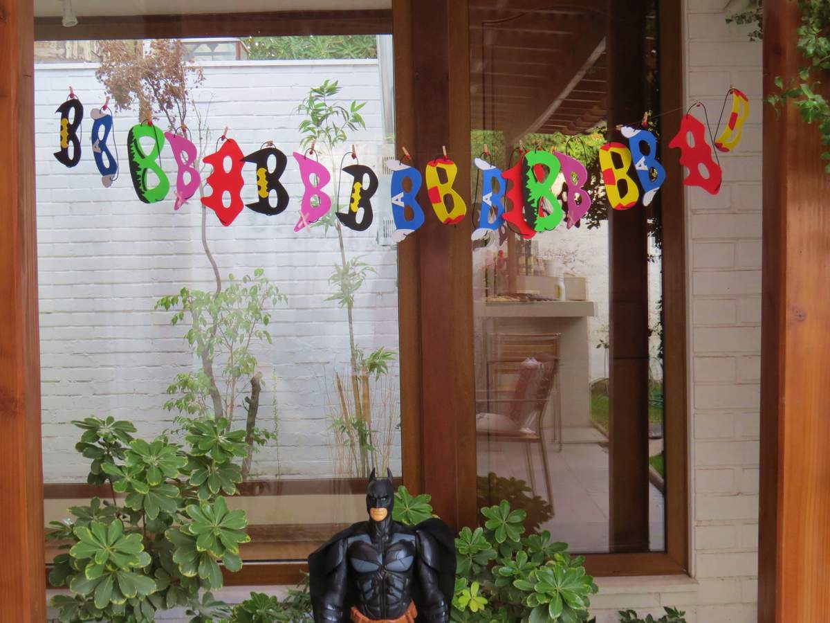 Superhero Birthday My Superhero Catch My Party