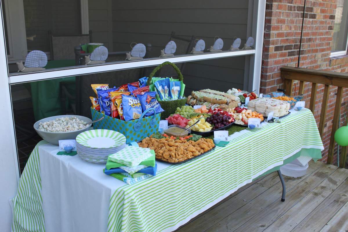 Frogs, Snails and Puppy Dog Tails Birthday Party Ideas | Photo 52 of 57 ...