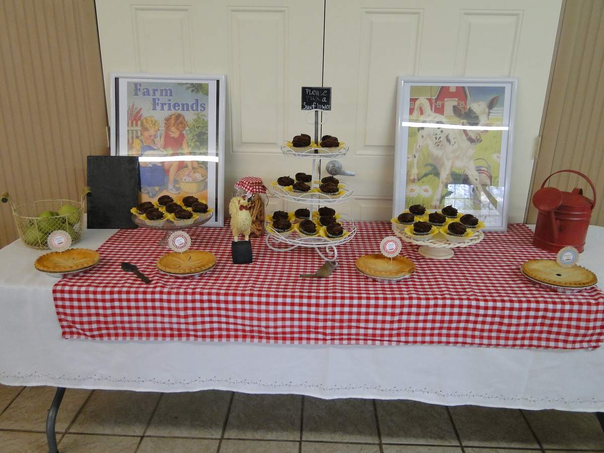 Farm Theme Baby Shower Party Ideas | Photo 1 of 28 | Catch My Party