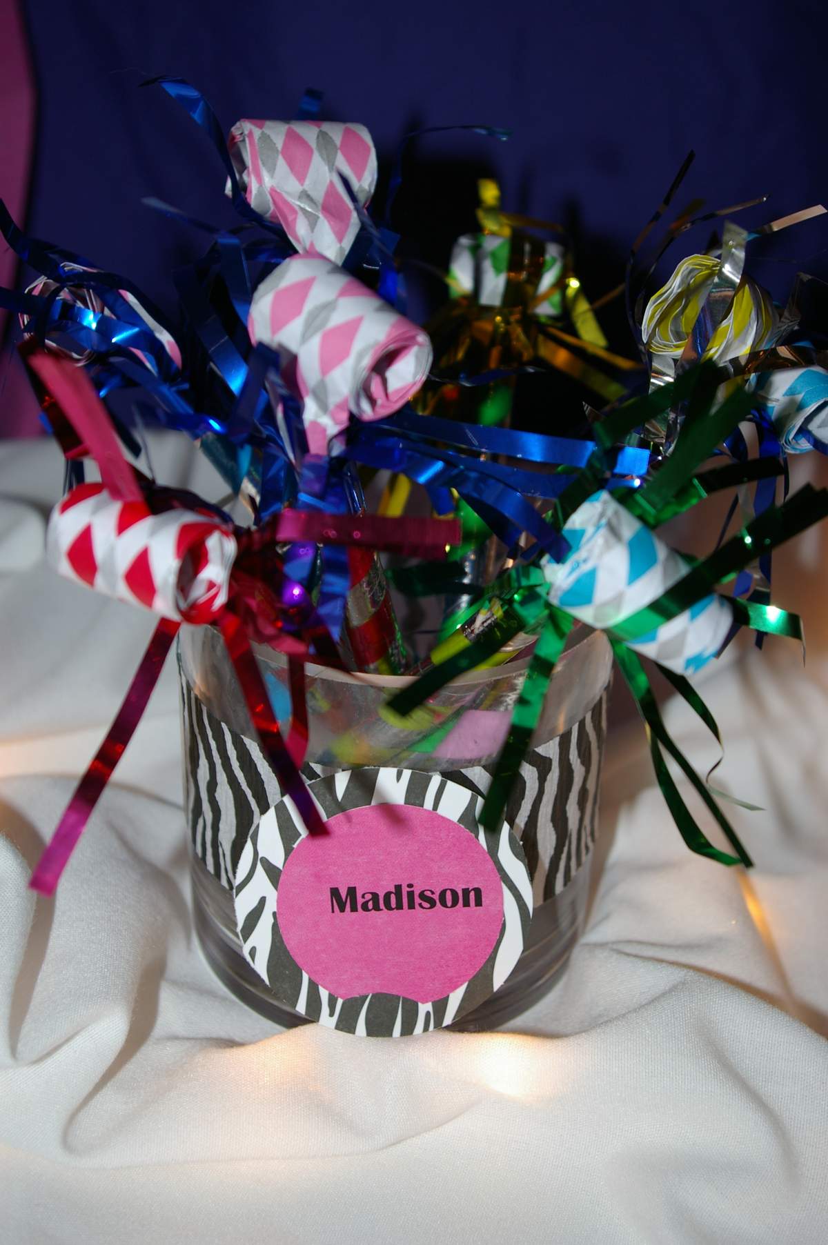 Pink/Zebra Theme Birthday Party Ideas | Photo 2 of 19 | Catch My Party