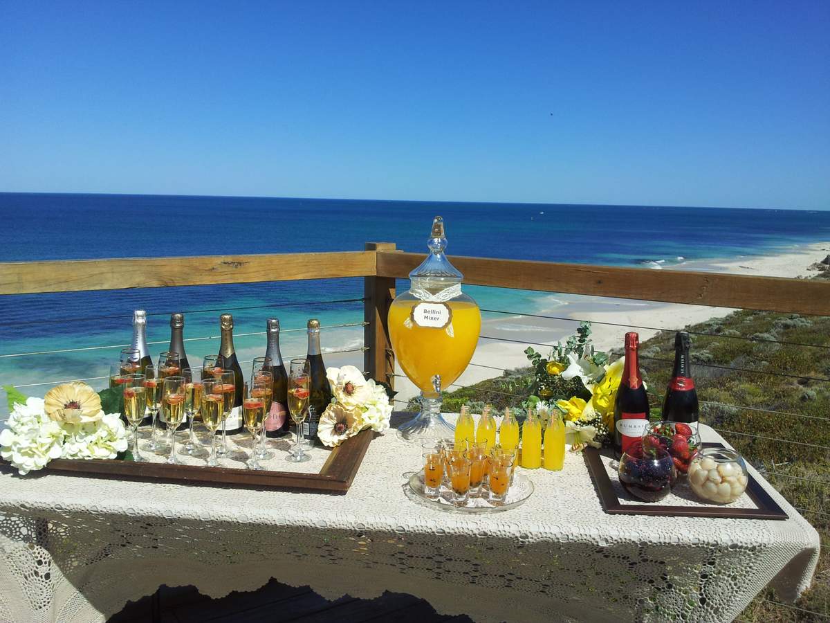 Buffet Beach Wedding