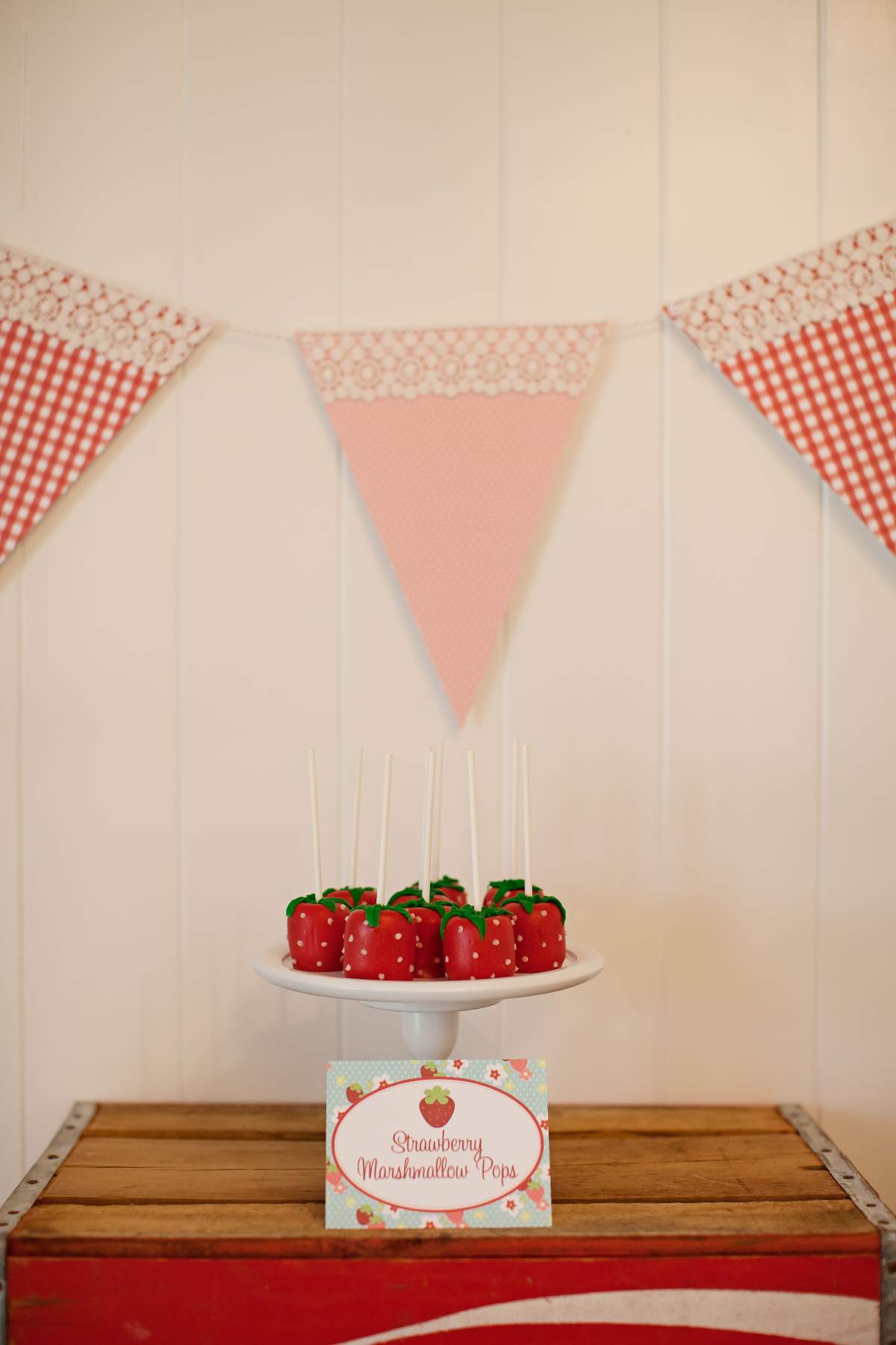 Strawberry Shortcake and Strawberries Birthday Party Ideas | Photo 1 of ...
