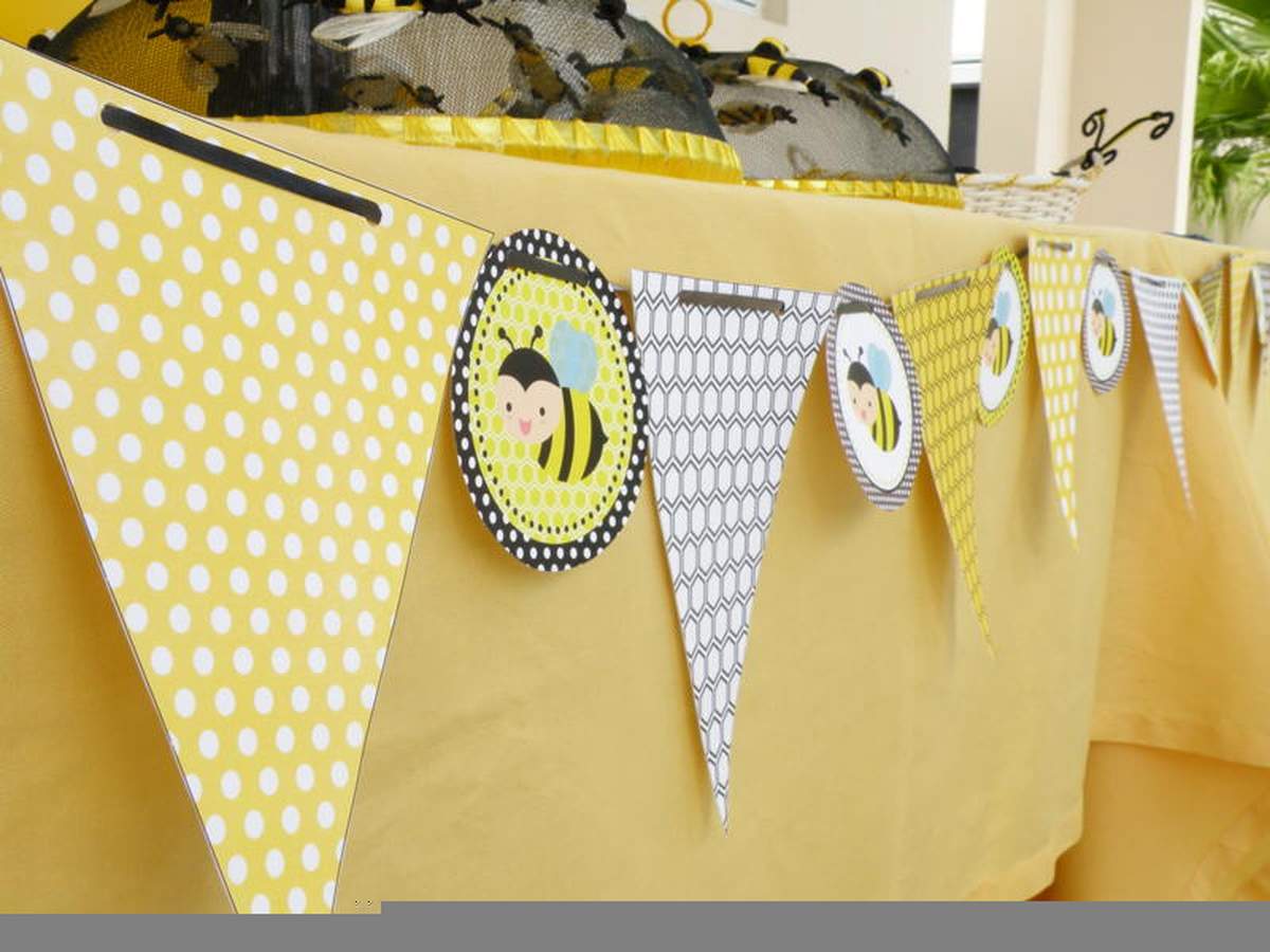 Bee Birthday Party Ideas | Photo 4 of 7 | Catch My Party