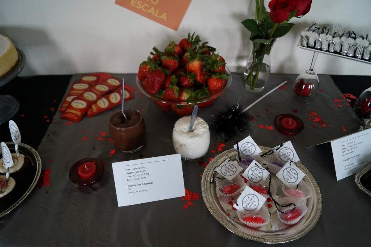 50 Shades of Grey Trilogy Birthday Party Ideas | Photo 1 of 53 | Catch ...
