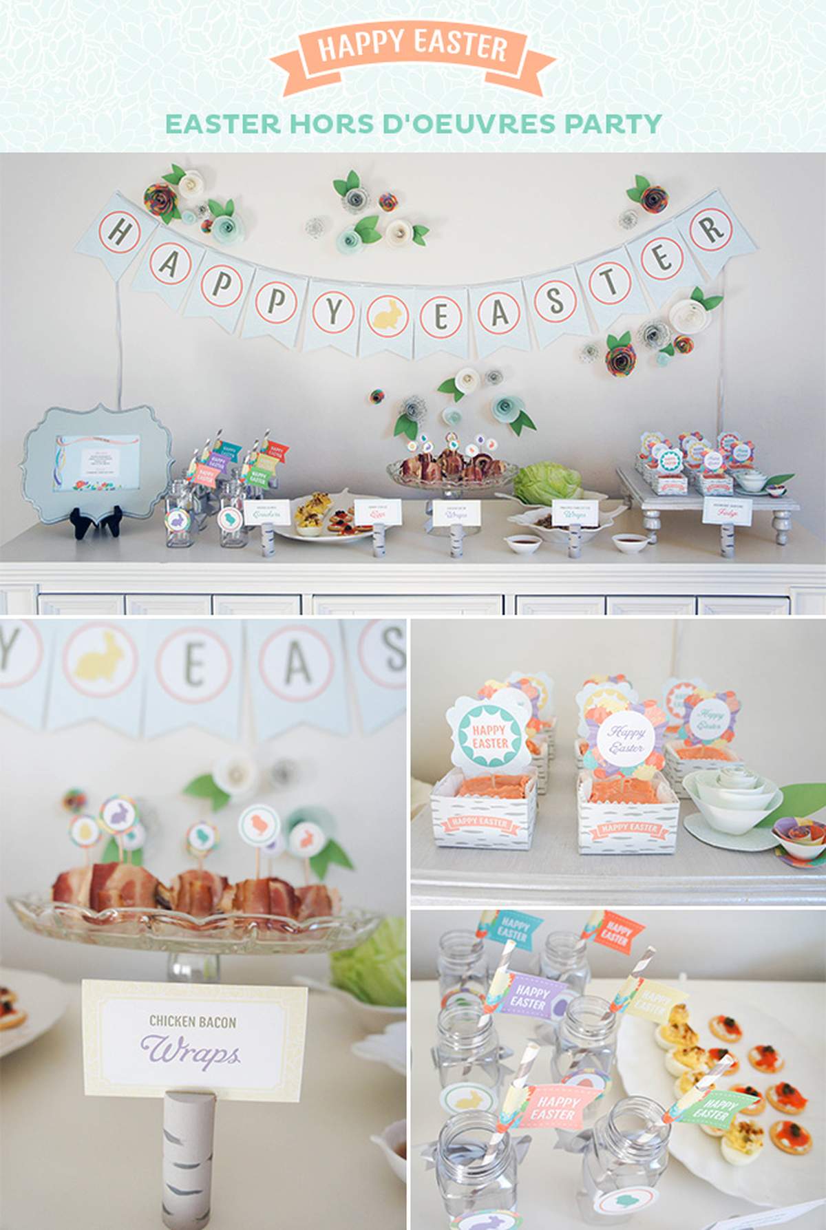 Easter Party / Easter "Easter Hors D’oeuvres Party" | Catch My Party