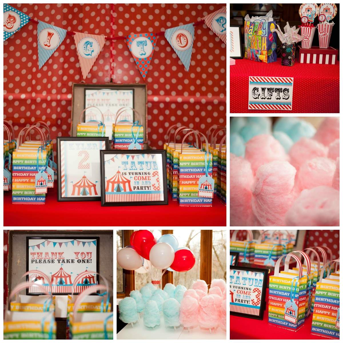 Carnival/Circus Birthday Party Ideas | Photo 9 of 9 | Catch My Party