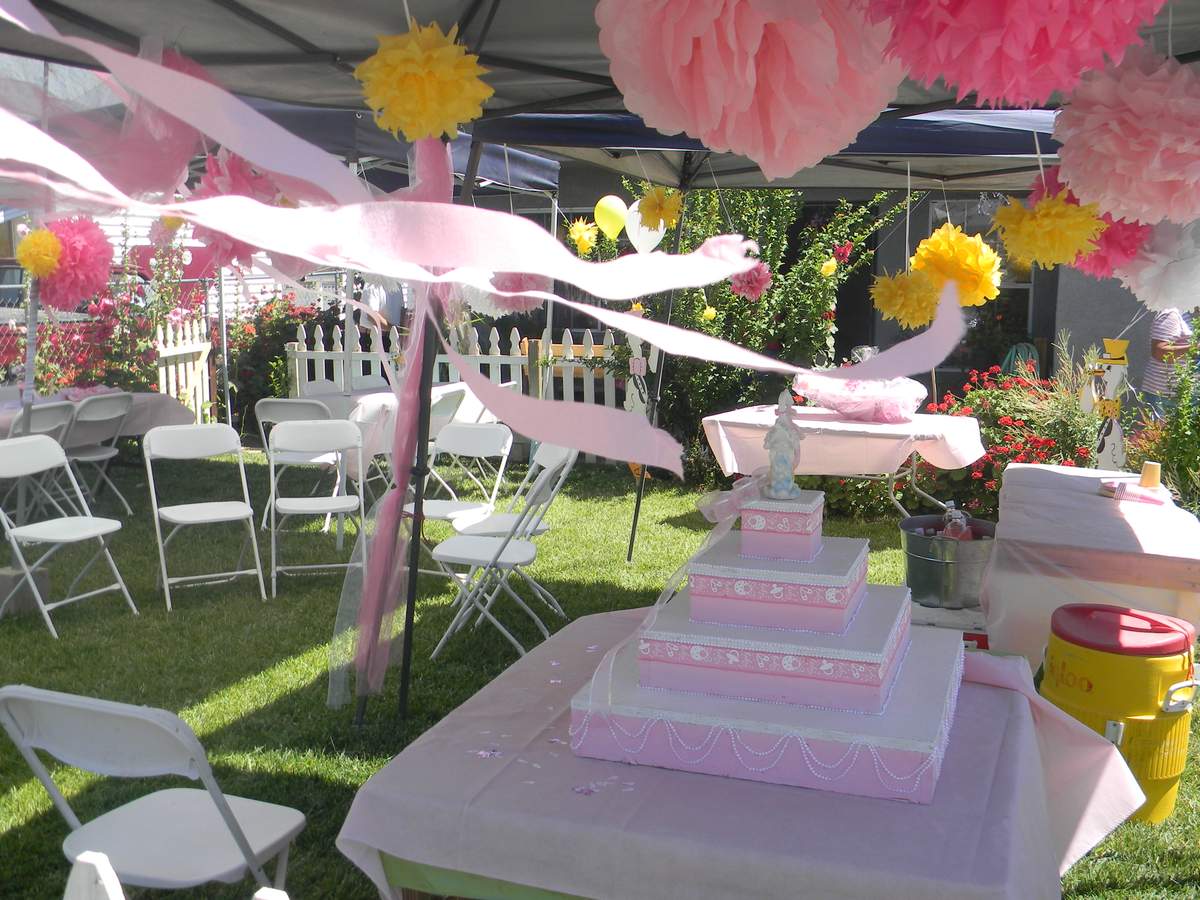 Stork Baby Shower Party Ideas | Photo 3 of 3 | Catch My Party