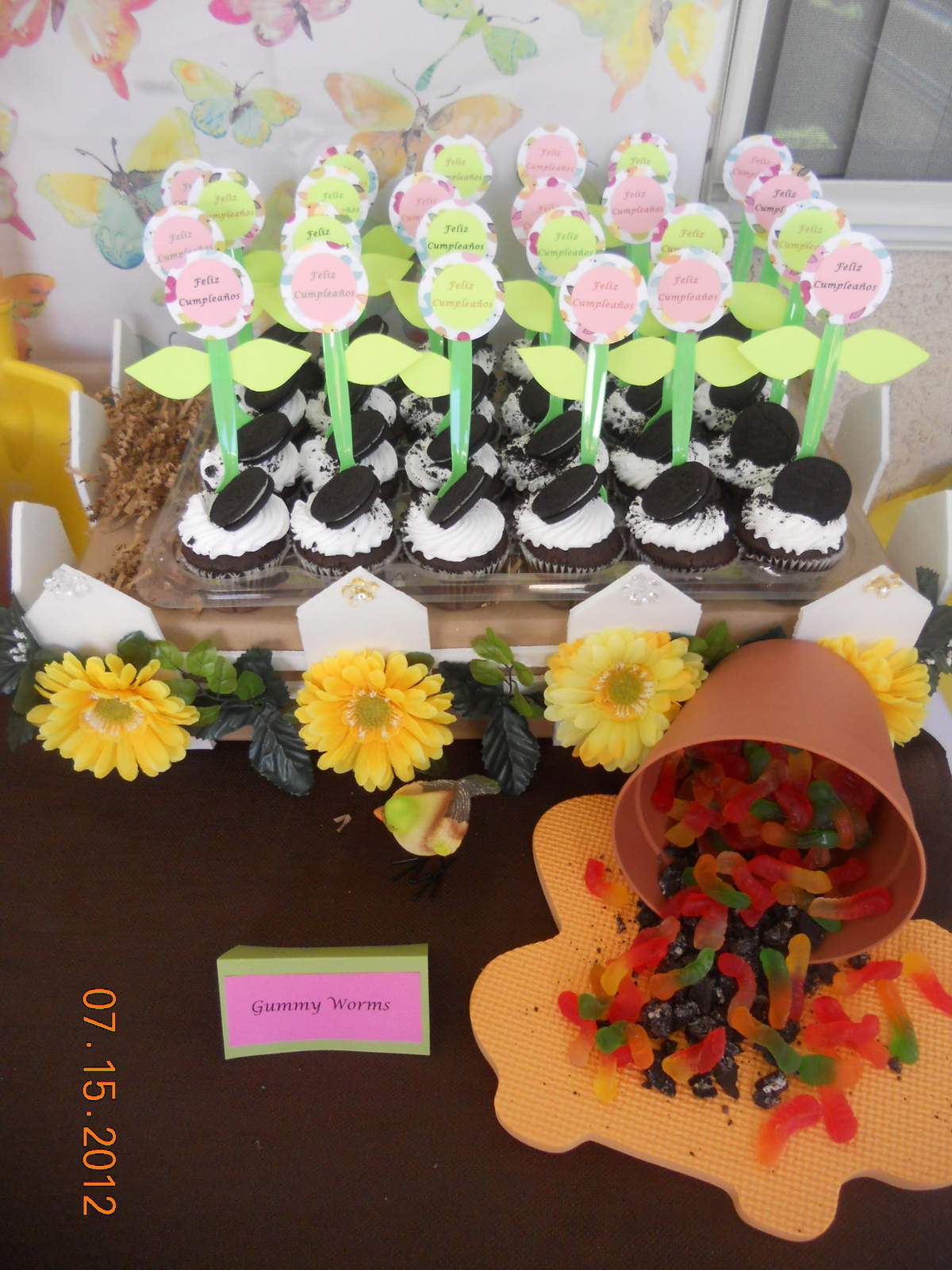Garden Birthday Party Ideas | Photo 1 of 29 | Catch My Party
