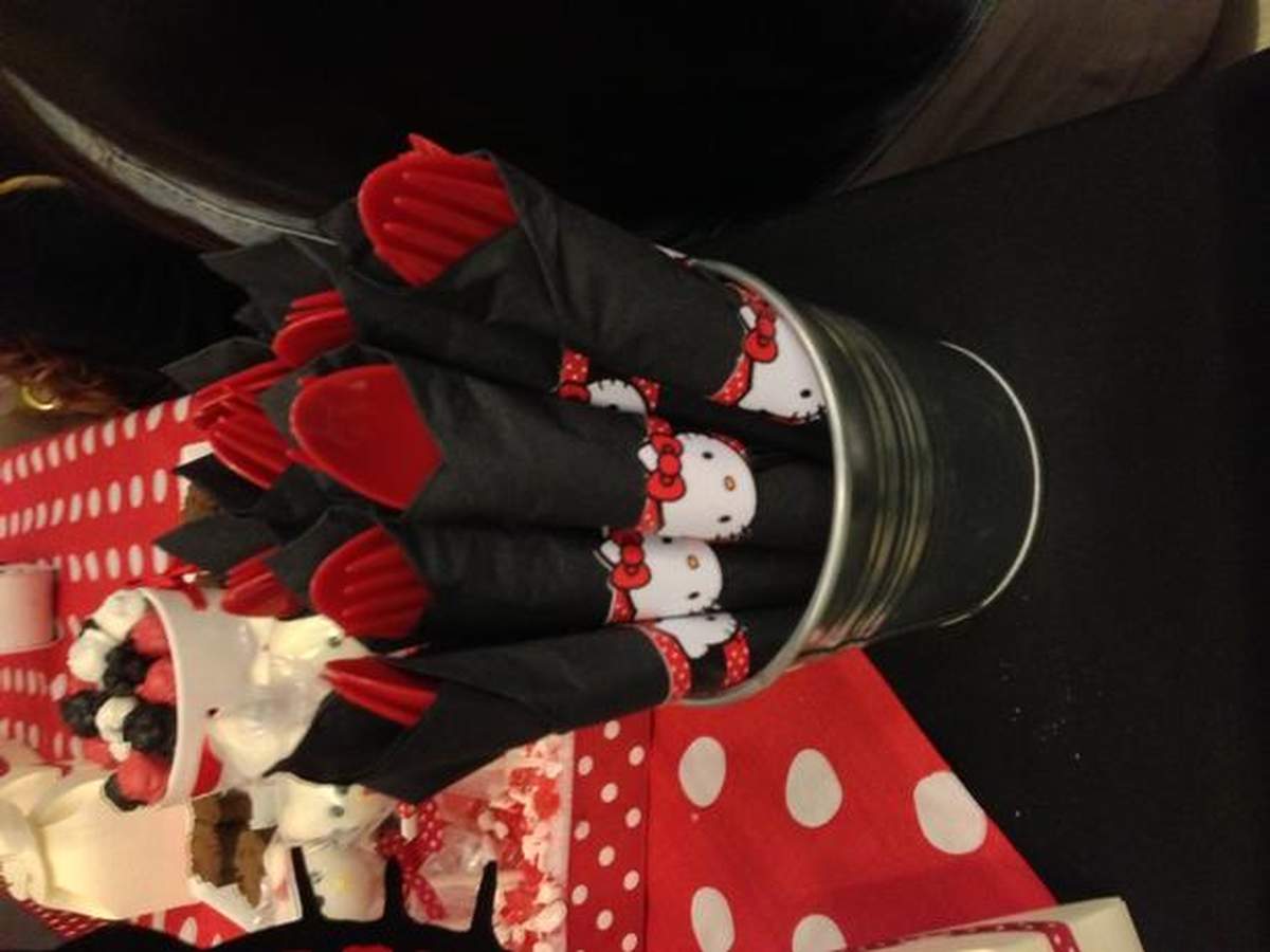Red Hello Kitty Birthday Party Birthday Party Ideas | Photo 1 of 11 ...