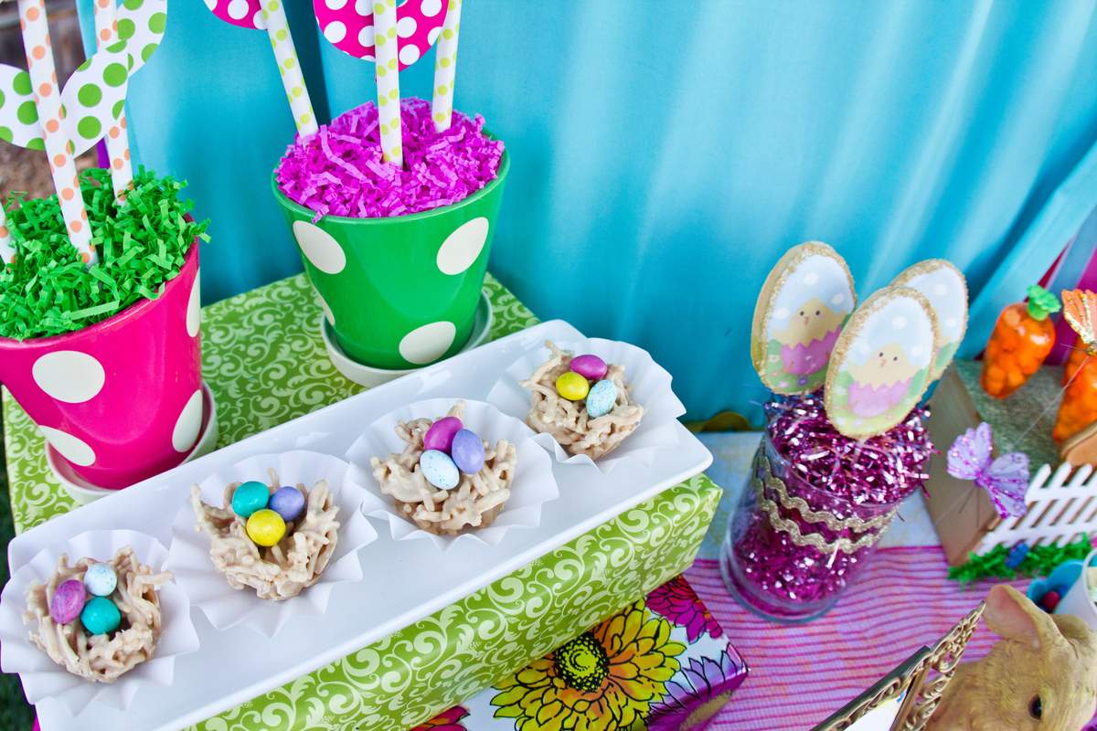 Easter Stylized Shoot Easter Party Ideas | Photo 11 of 49 | Catch My Party
