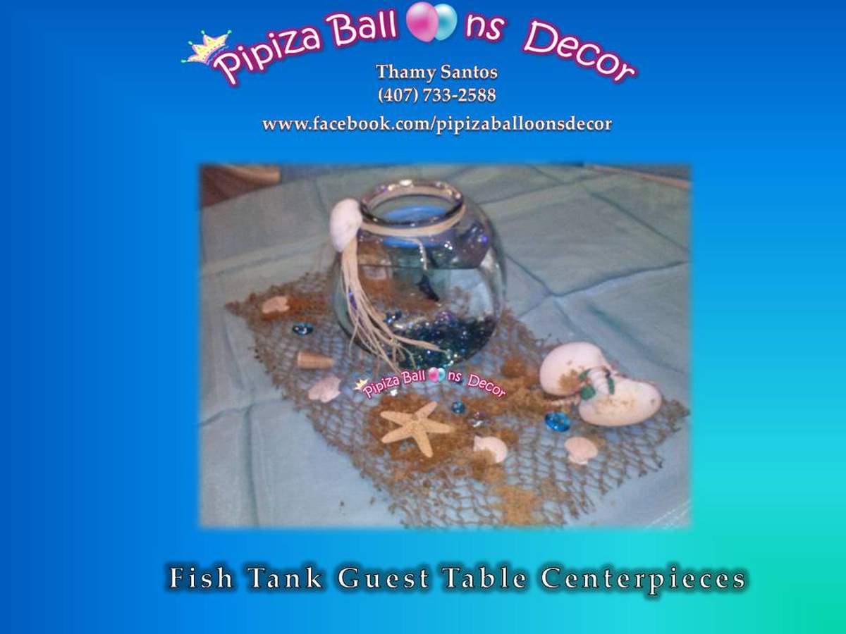 Ocean/Under the Sea Quinceañera Party Ideas | Photo 3 of 7 | Catch My Party