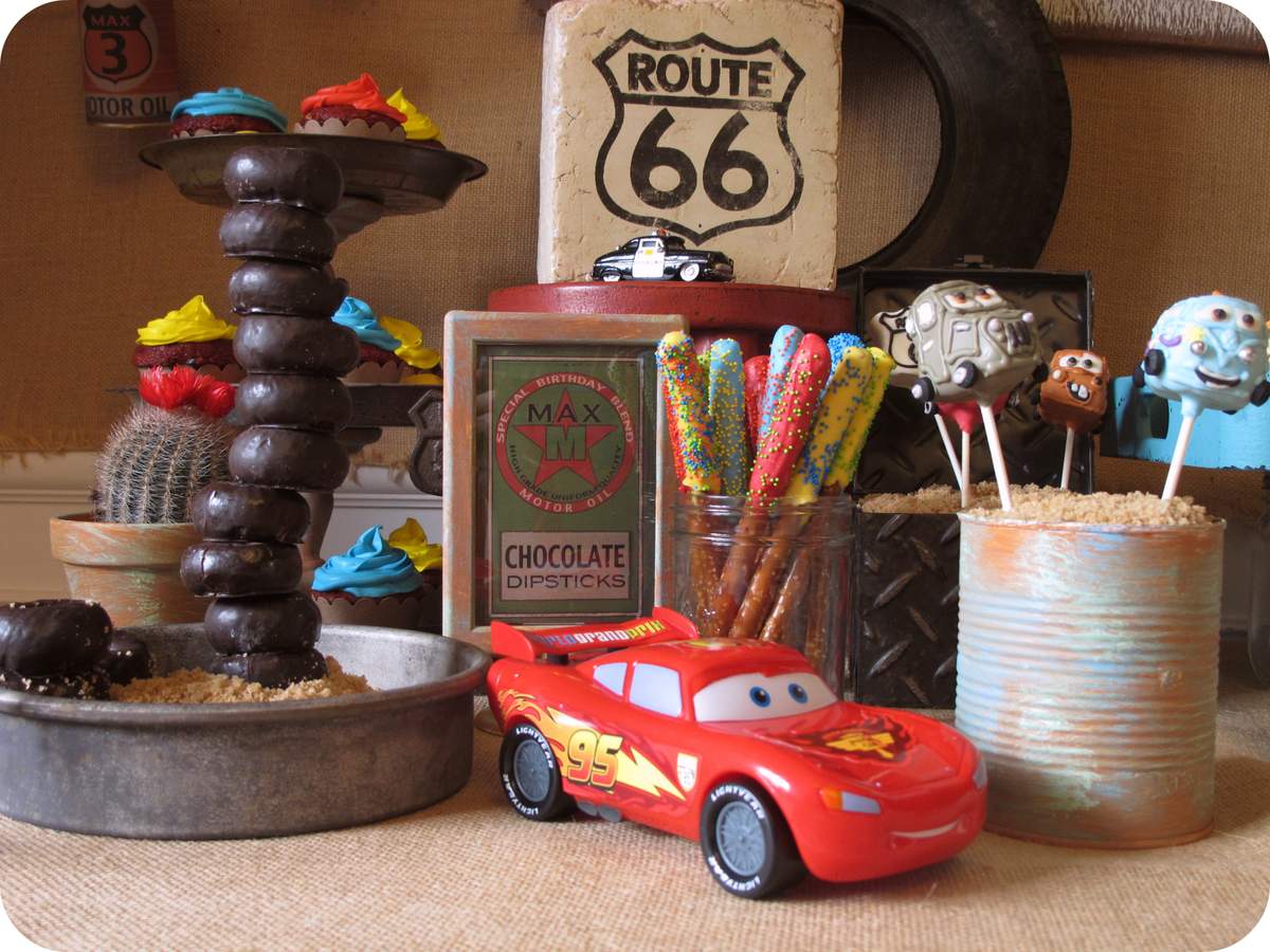 Vintage Radiator Springs Birthday Party Birthday Party Ideas | Photo 32 ...